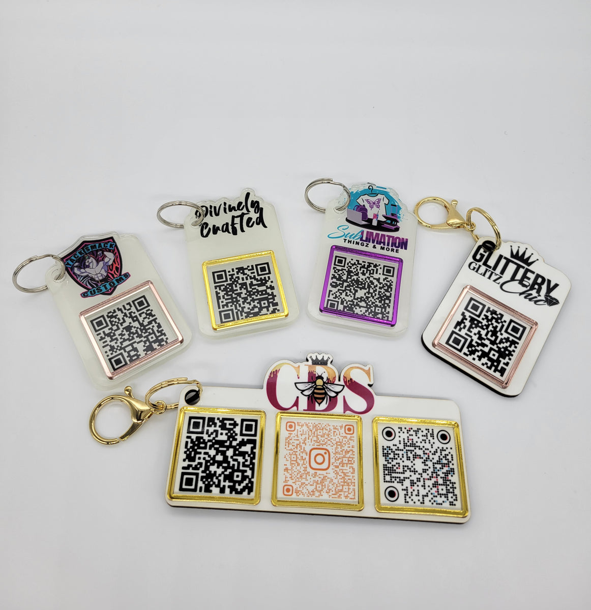 QR Code Keychain – Crafts Made Personal